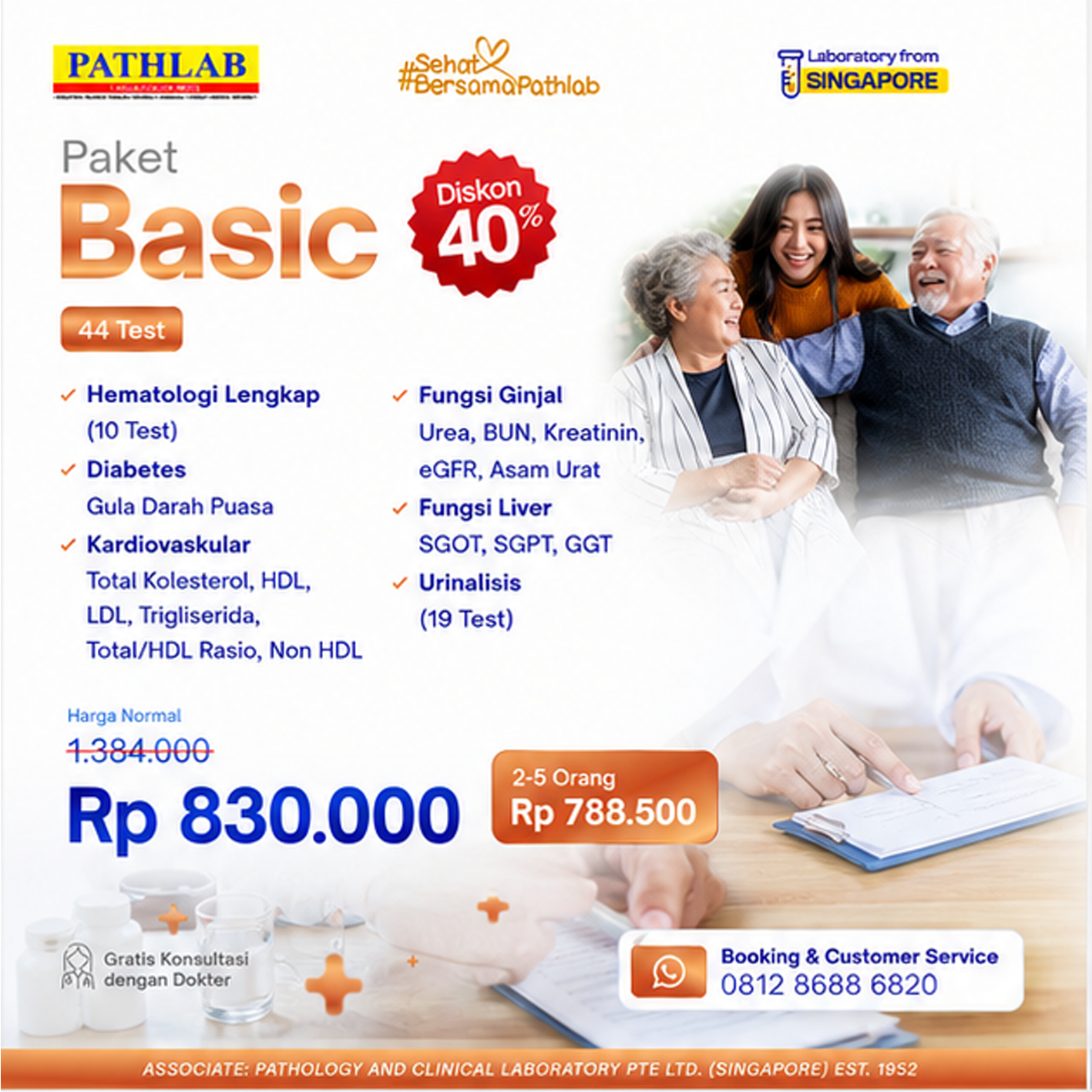 Pemeriksaan Paket | Pathlab Indonesia