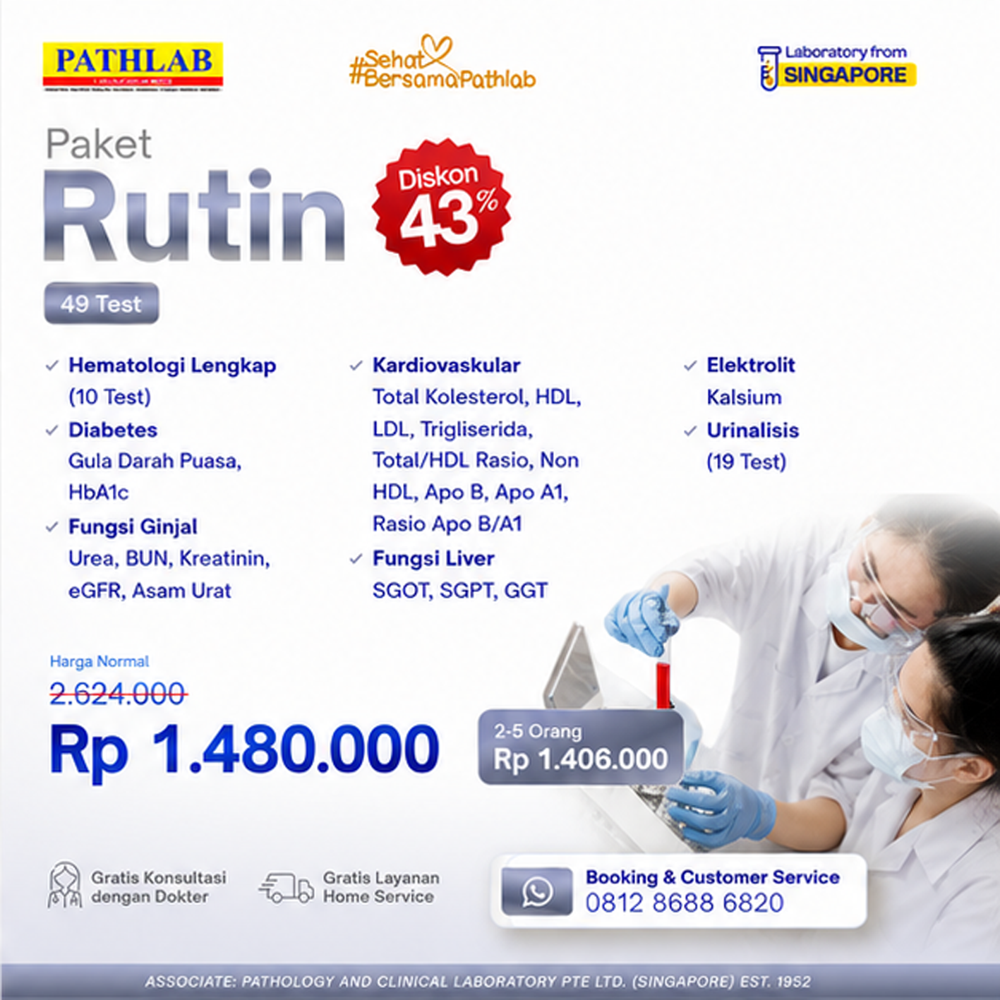 Pemeriksaan Paket | Pathlab Indonesia
